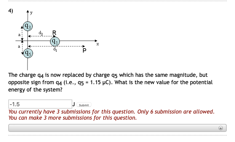 Solved A point charge q2 = -2.3 UC is fixed at the origin of | Chegg.com
