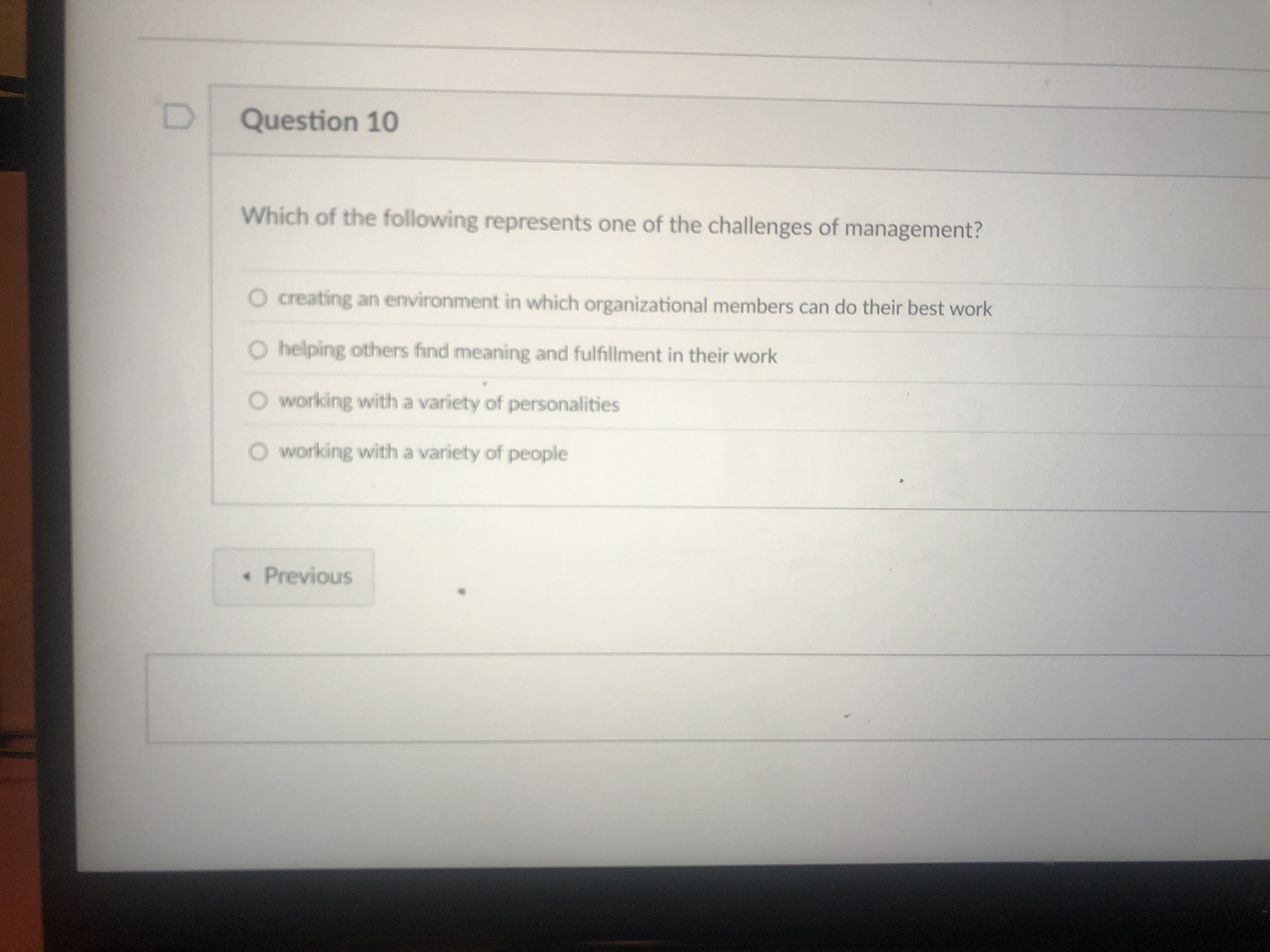 Solved Question 10Which of the following represents one of | Chegg.com