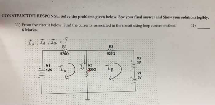 Solved Solve the problems given below. Box your final answer | Chegg.com