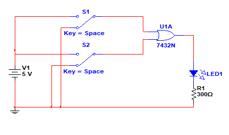 Solved Use a breadboard simulator to construct this circuit | Chegg.com