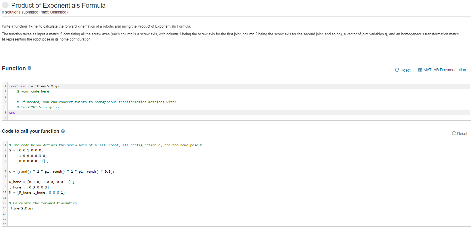 Solved Product of Exponentials Formula O solutions submitted | Chegg.com