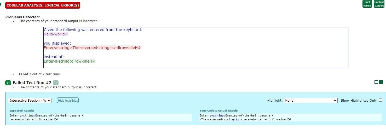 Solved this is the error im getting when i sumbit my code | Chegg.com Solved this is the error im getting when i sumbit my code | Chegg.com