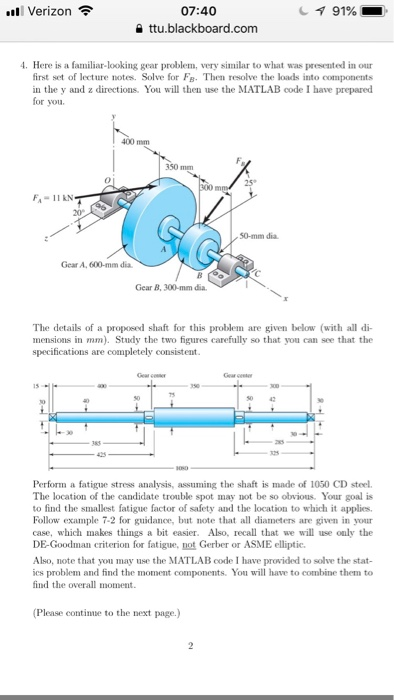 Solved 07:40 을 ttu.blackboard.com Verizon令 4. Here is a | Chegg.com
