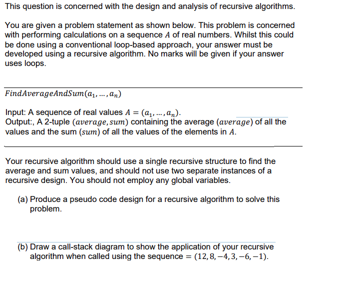 Solved This question is concerned with the design and | Chegg.com