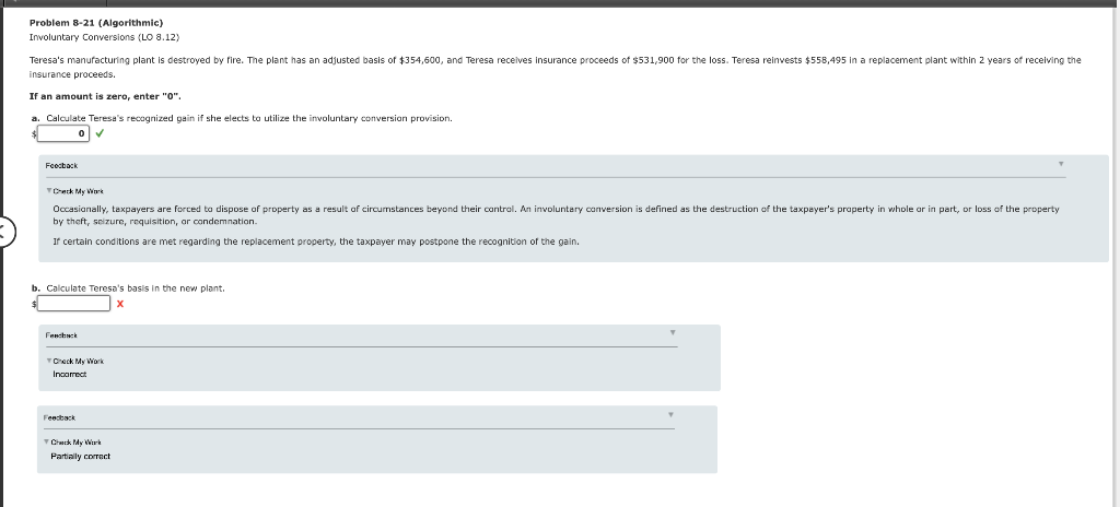 Solved Problem 8-21 (Algorithmic) Involuntary Conversions | Chegg.com