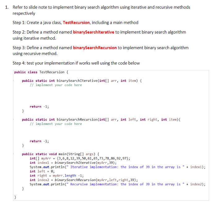 Solved In relation to my data structures course. Please do | Chegg.com