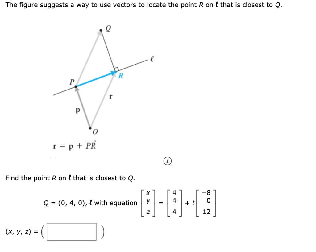 Solved The figure suggests a way to use vectors to locate | Chegg.com