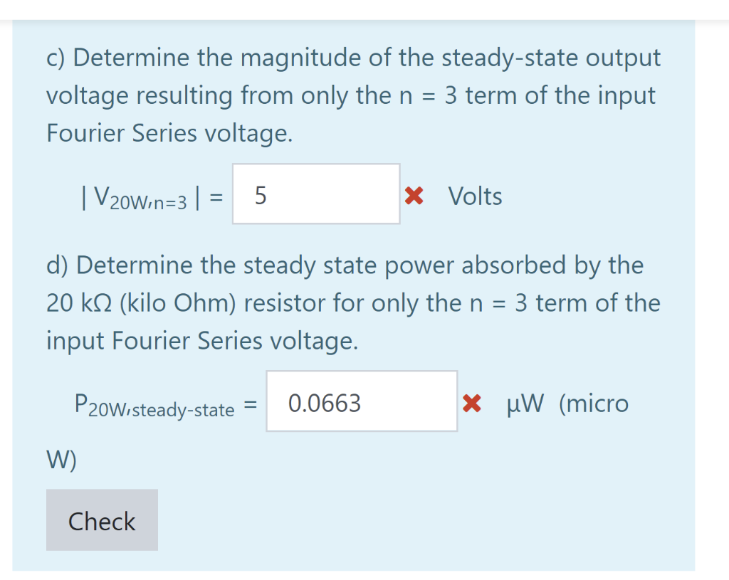 Solved 20 mH + Vg 50 pF 20 k 12 (a) Vg (V) 50 w TT 21 37 471 | Chegg.com