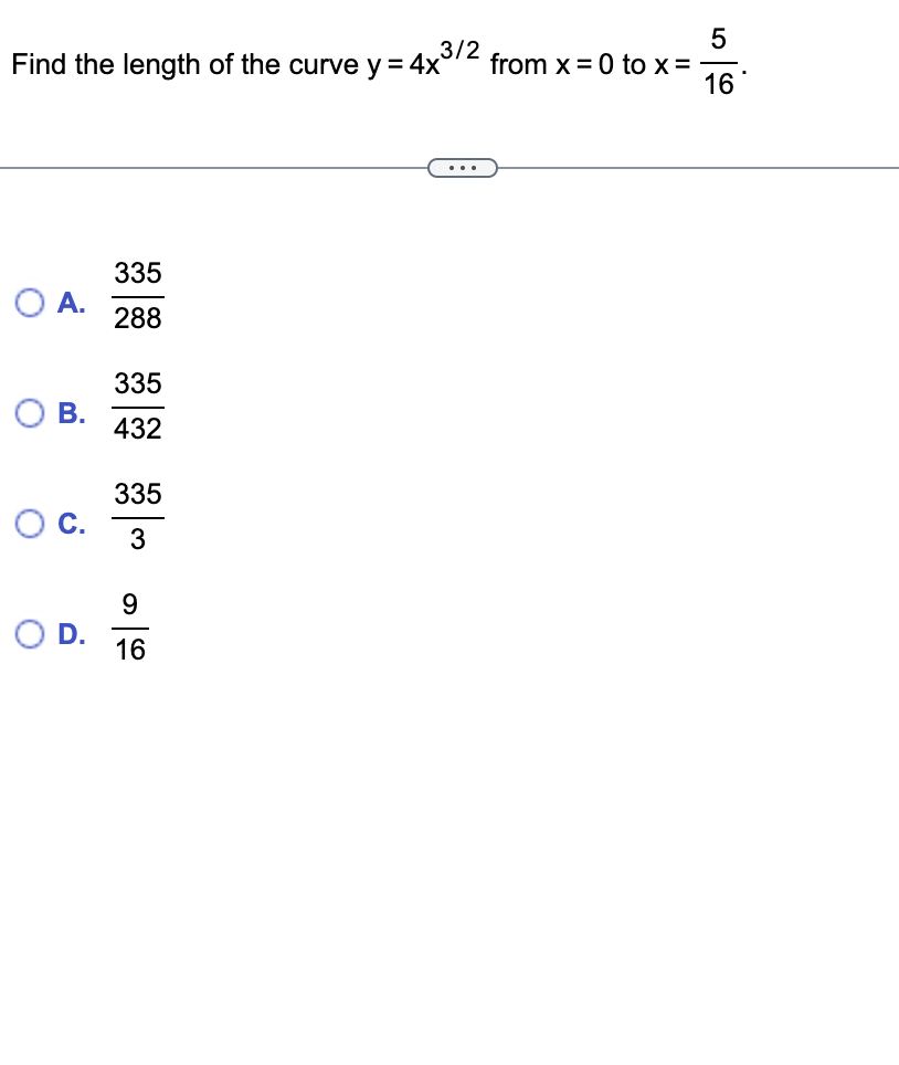 Solved Find the length of the curve y=4x3/2 from x=0 to | Chegg.com