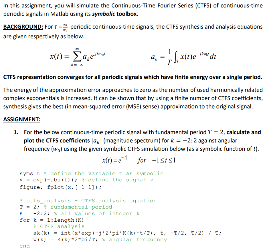 Solved Matlab Question. ASAP PLS. I only have 1 hour. Can | Chegg.com