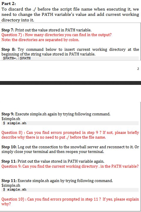 Solved Part 1: Now it is your turn to create your first | Chegg.com