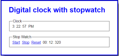 Solved In this exercise, you’ll add a stopwatch feature to | Chegg.com