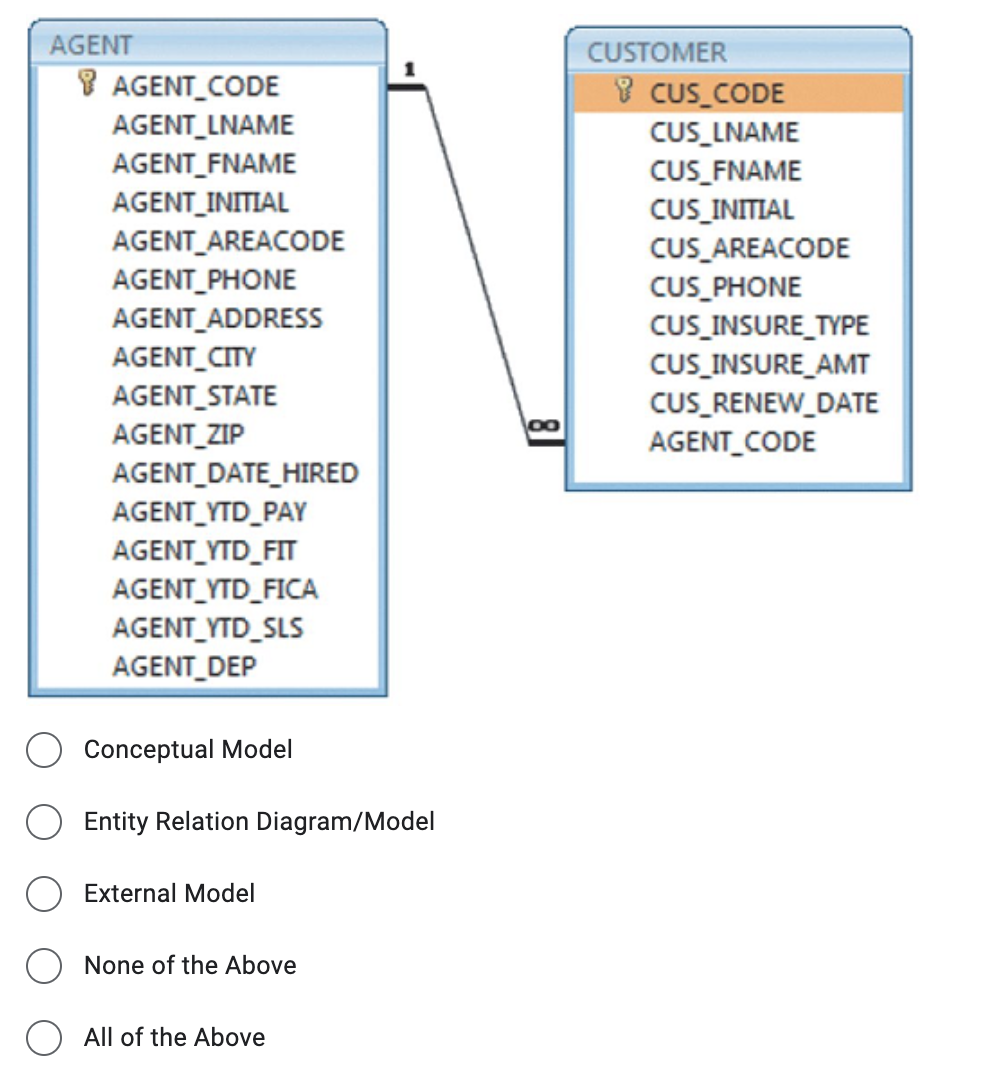 Solved AGENT * AGENT_CODE AGENT_LNAME AGENT_FNAME | Chegg.com