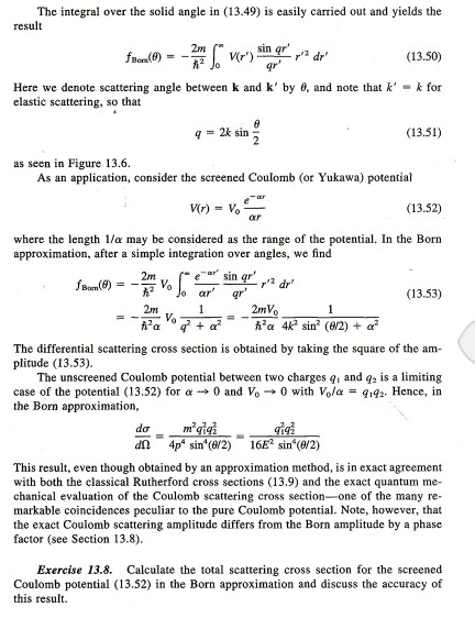 Solved The integral over the solid angle in (13.49) is | Chegg.com