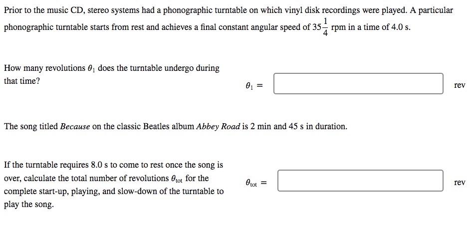 Solved Prior to the music CD, stereo systems had a | Chegg.com