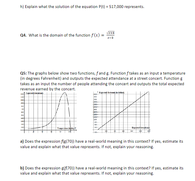 Solved h) Explain what the solution of the equation \\( | Chegg.com