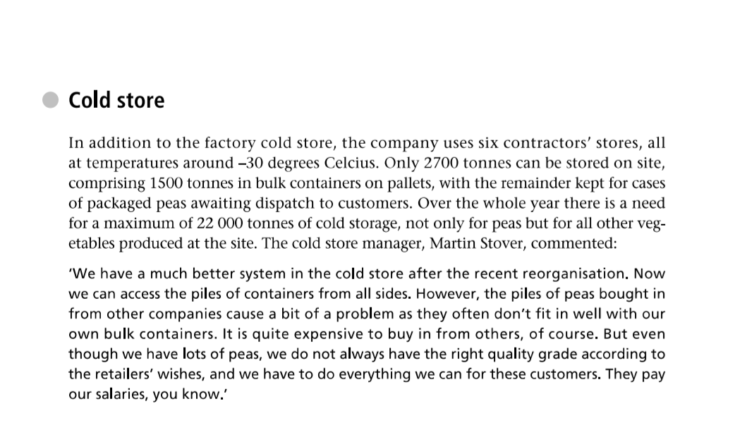 Solved CASE 28 Peas Case date 1995 Stuart Chambers and Tammy | Chegg.com