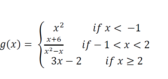 Solved Given the piecewise-defined function: (A) Determine | Chegg.com