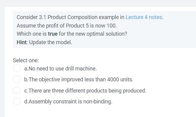 Solved Consider 3.1 Product Composition example in Lecture 4 | Chegg.com