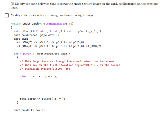 Problem 2: (30 pts) The code below, once this problem | Chegg.com Problem 2: (30 pts) The code below, once this problem | Chegg.com