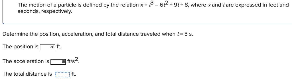 Solved The motion of a particle is defined by the relation | Chegg.com