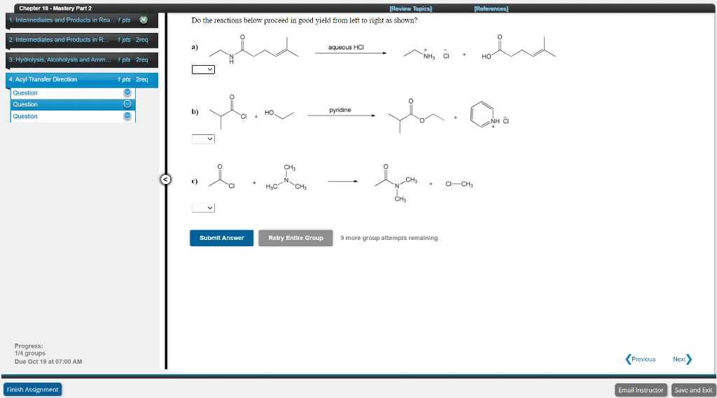 Solved (References) Chapter 18 - Mastery Part 2 1. | Chegg.com