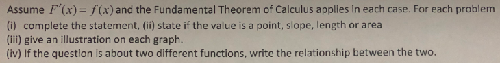 Solved Assume F'(x) = f(x) and the Fundamental Theorem of | Chegg.com Solved Assume F'(x) = f(x) and the Fundamental Theorem of | Chegg.com