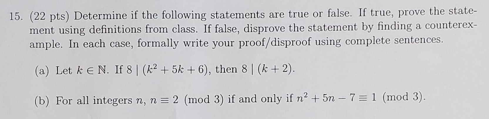 Solved Write a formal proof to prove the following | Chegg.com