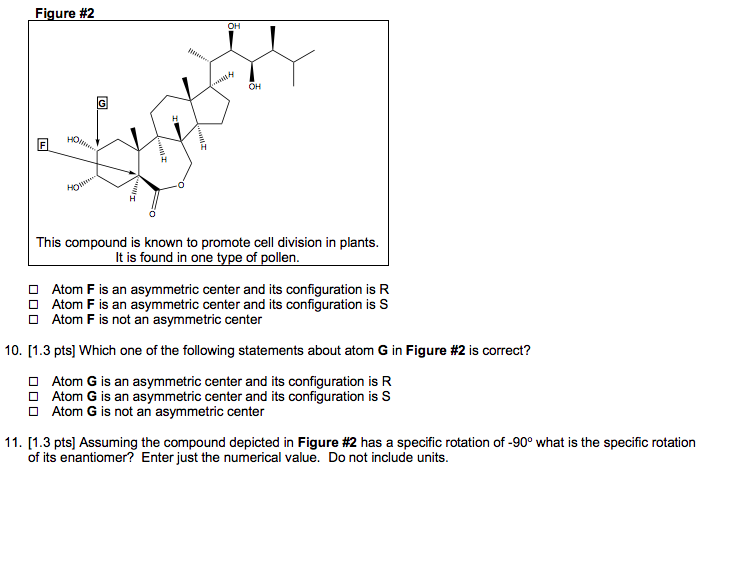 Solved Figure #2 он iD This compound is known to promote | Chegg.com