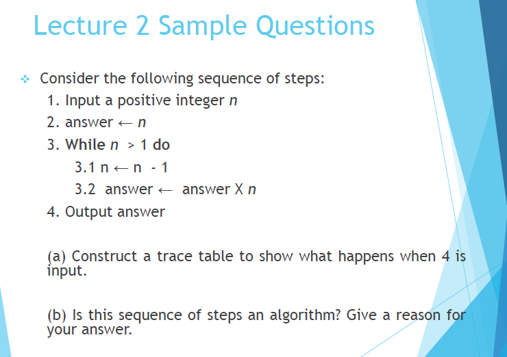 Solved Lecture 9 Sample Questions Classify the graph given | Chegg.com