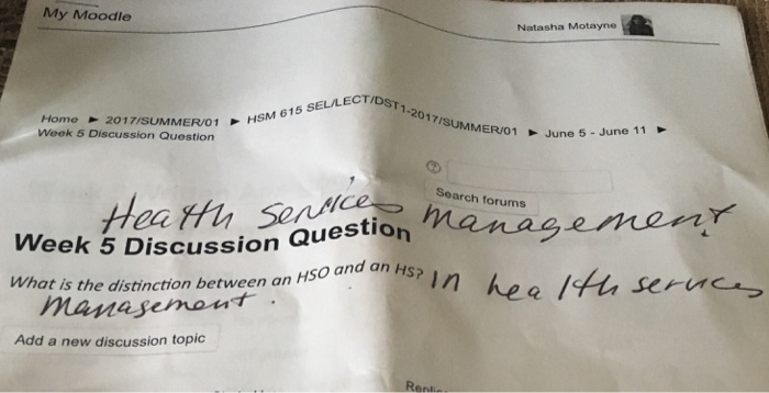 Solved What is the distinction between on HSO and an HS? | Chegg.com