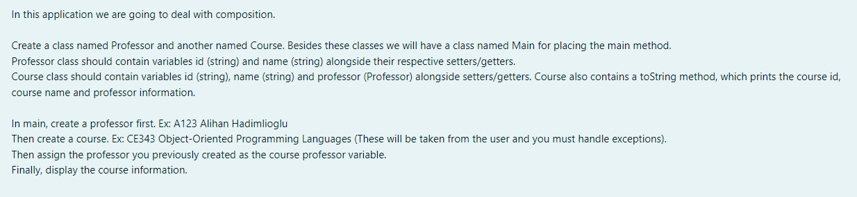 Solved In this application we are going to deal with | Chegg.com