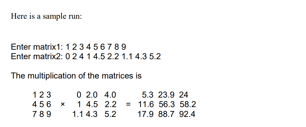 Solved To multiply matrix a by matrix b, the number of | Chegg.com