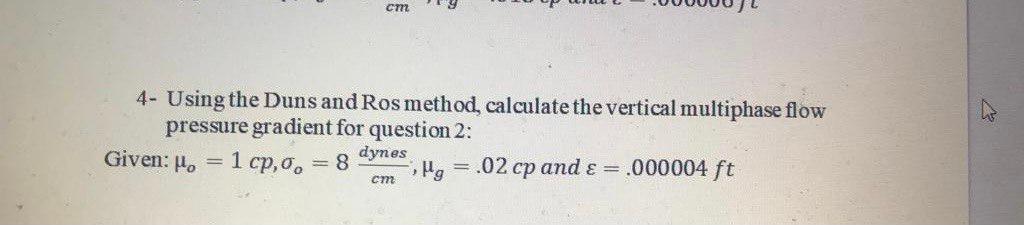 ст 4- Using the Duns and Ros method, calculate the | Chegg.com