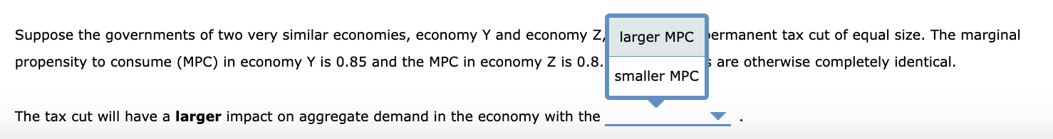 Solved The following graph plots an aggregate demand curve. | Chegg.com