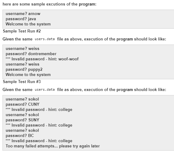 Solved Please code the following in java. The program is | Chegg.com