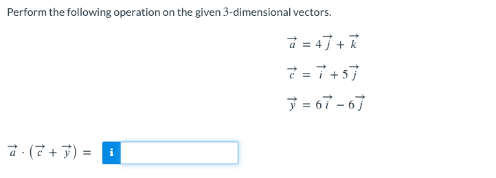 Solved Perform the following operation on the given | Chegg.com