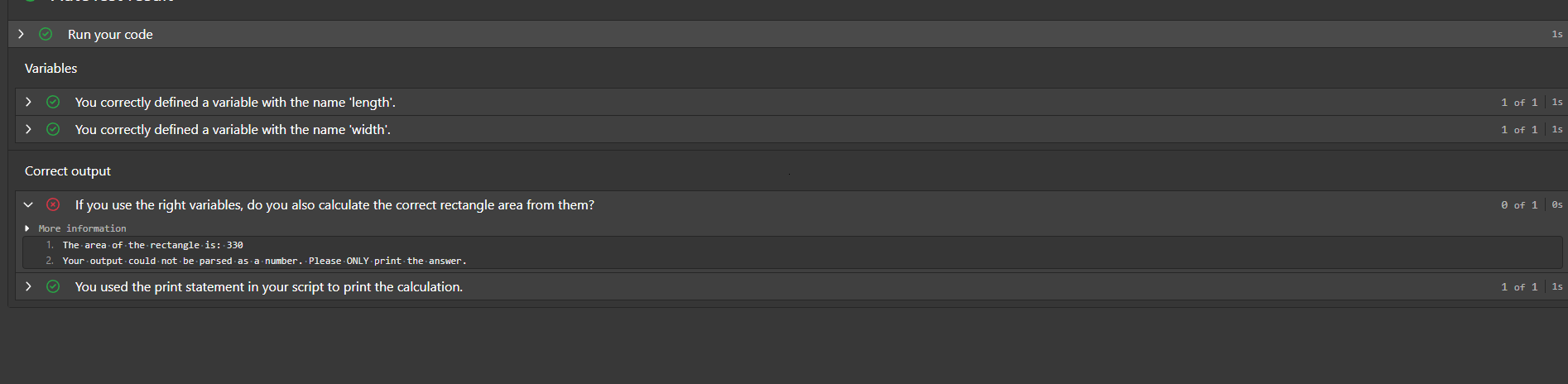 Solved 1. \#-Assigning -values - to -variables 2. length | Chegg.com