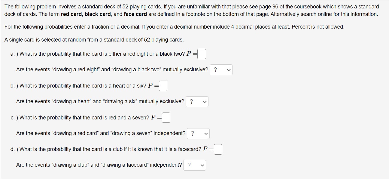 Solved problem 2: The following problem involves a standard | Chegg.com