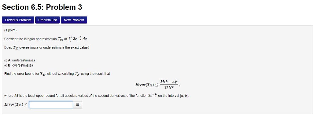 Solved Section 65 Problem3 Previous Problem Problem 
