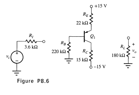 Solved 3.6. A pnp transistor is biased by the circuit in | Chegg.com
