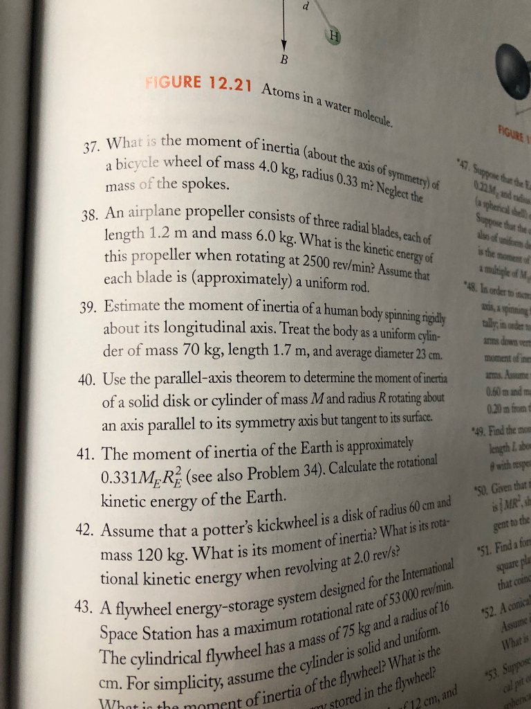 Solved 40.) Use the parallel-axis theorem to determine the | Chegg.com
