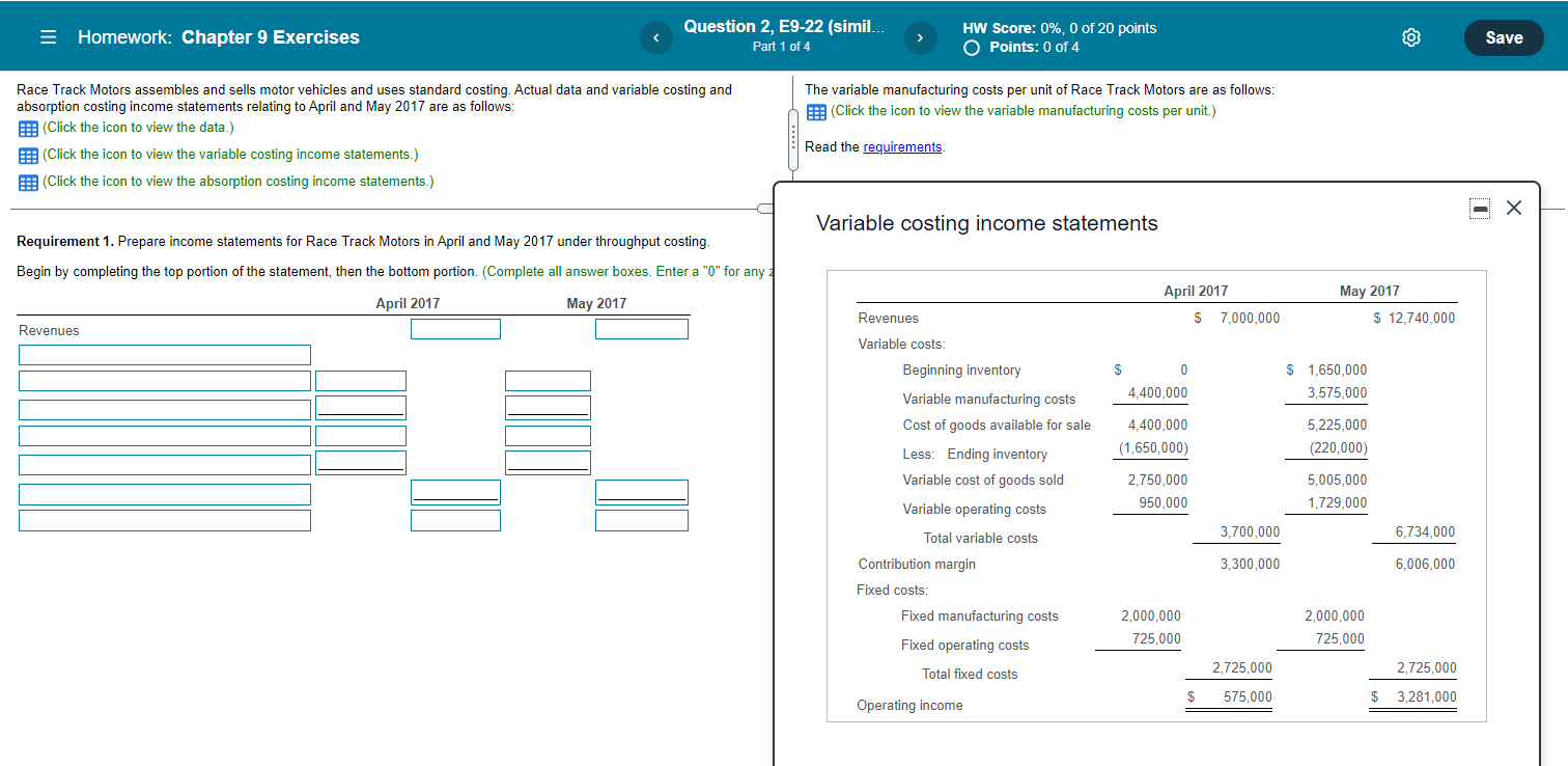 Solved Homework: Chapter 9 Exercises Question 2, E9-22 | Chegg.com