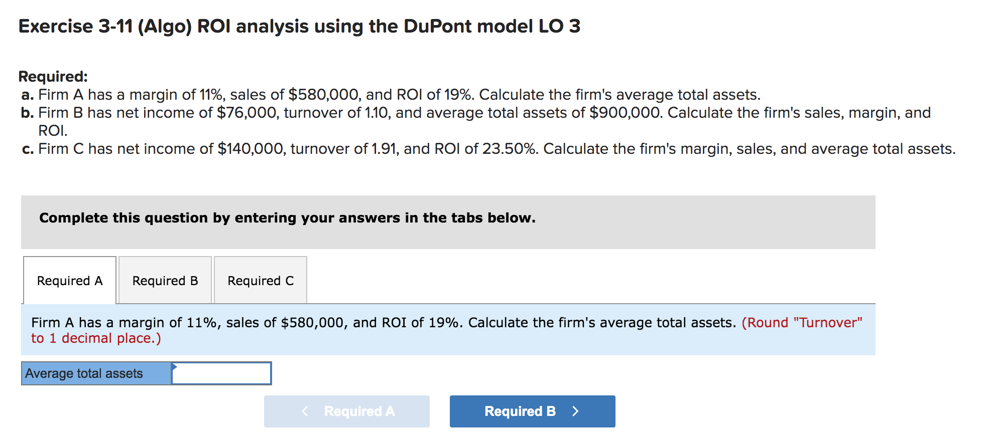 Solved Exercise 3-11 (Algo) ROl analysis using the DuPont | Chegg.com