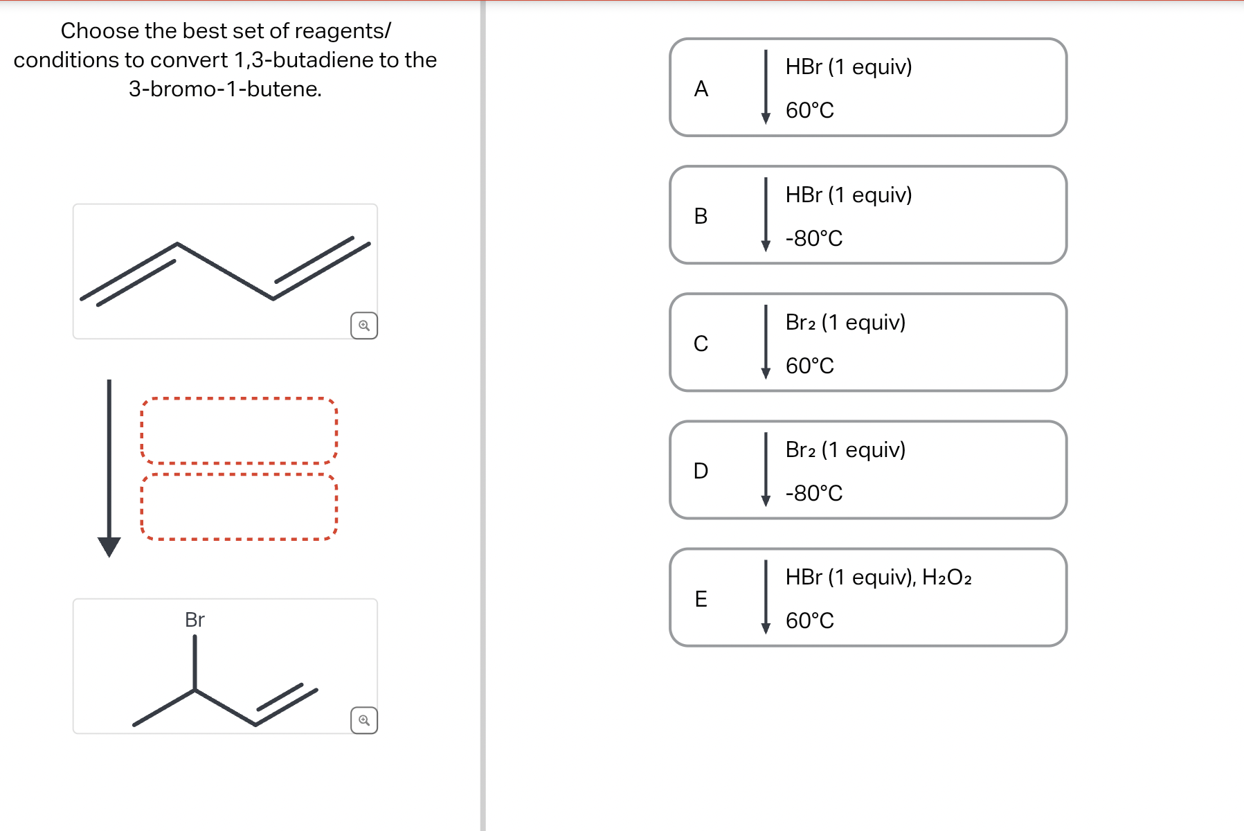 Solved Choose the best set of reagents/ conditions to | Chegg.com