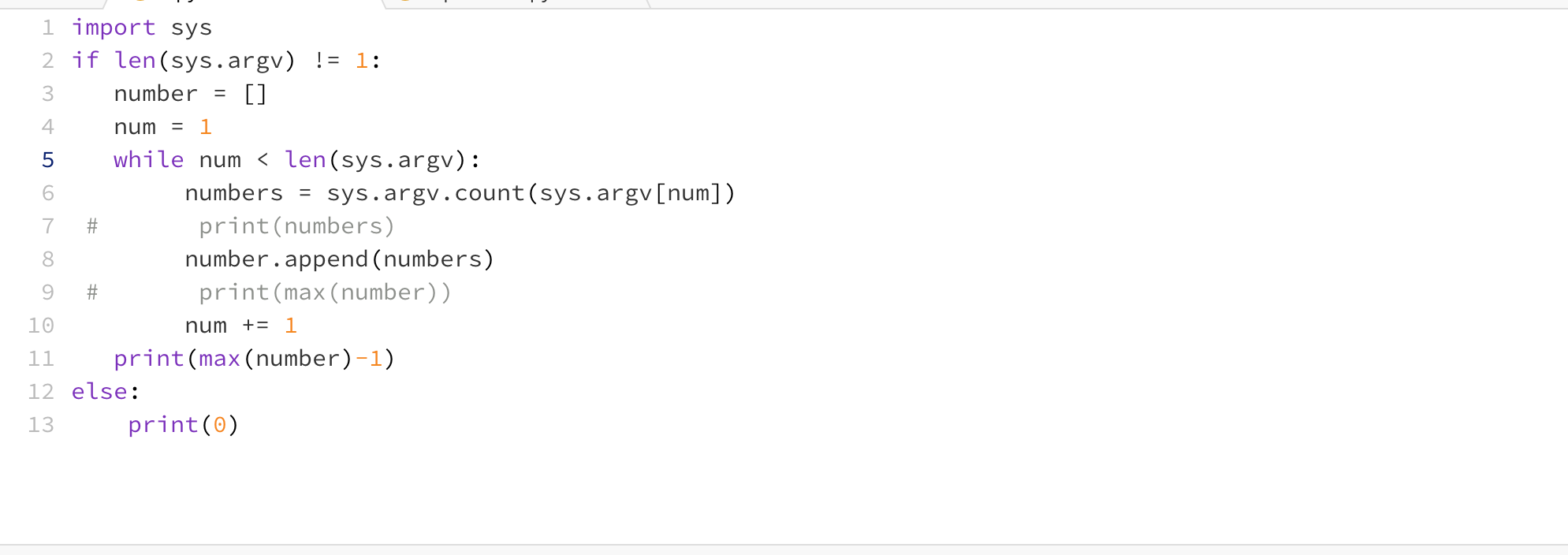 Solved Write a program that takes a list of words (strings) | Chegg.com