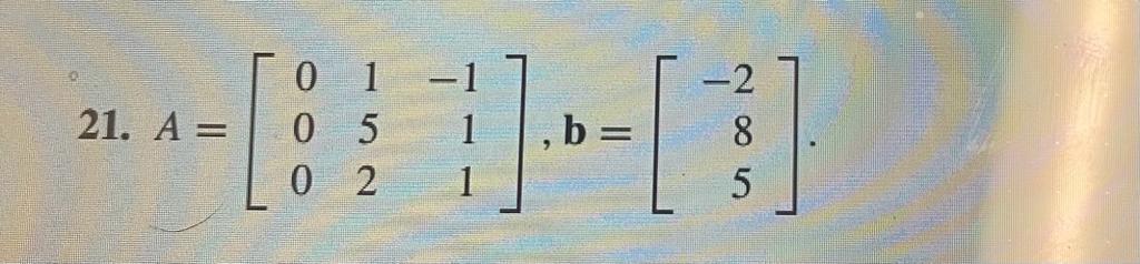 Solved For Problems 19-23, determine the solution set to the | Chegg.com