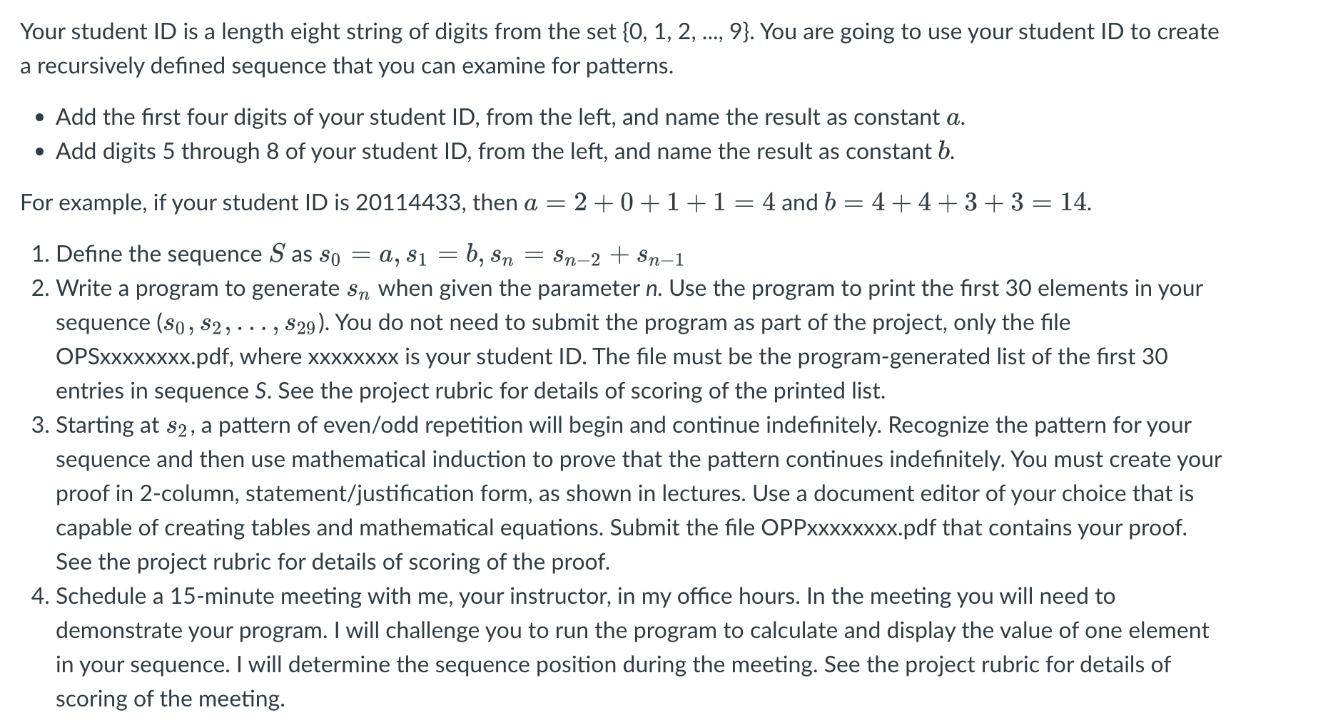 Solved Your student ID is a length eight string of digits | Chegg.com
