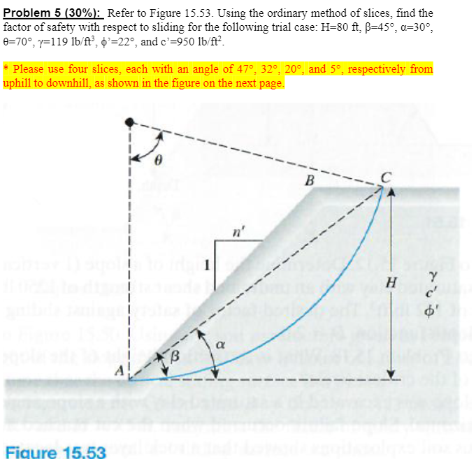 Solved Problem 5 (30%): Refer to Figure 15.53. Using the | Chegg.com