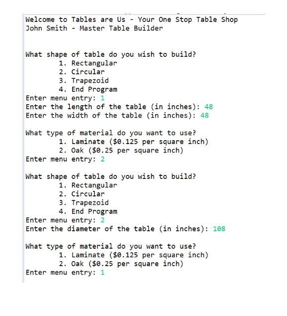 Solved CMSY 166 Lab 5 - Classes and Object For the next lab, | Chegg.com